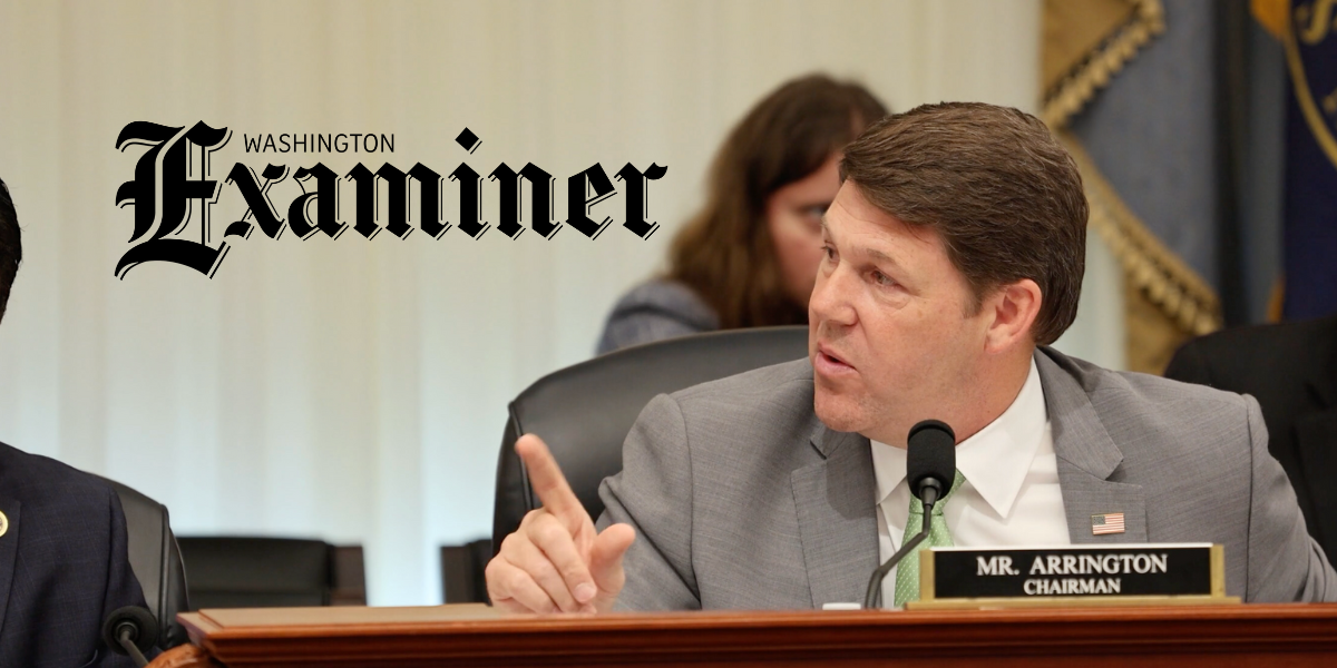 Washington Examiner: Jodey Arrington questions whether GOP has ‘courage ...