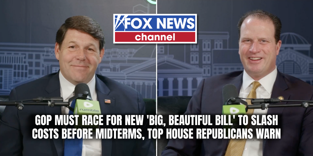 GOP must race for new 'big, beautiful bill' to slash costs before ...