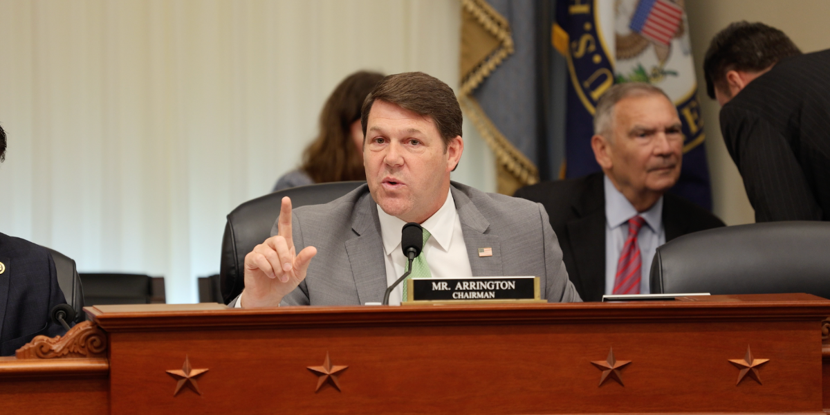Chairman Arrington Delivers Opening Remarks at Hearing on “The Cost of ...