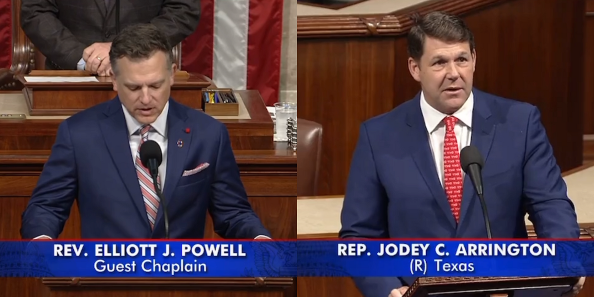 Arrington Welcomes Lubbock Pastor Elliott Powell as Guest Chaplain for ...