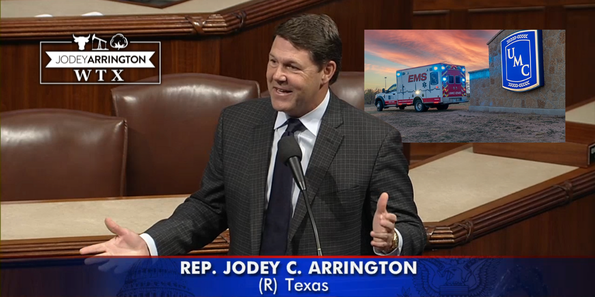 Arrington Celebrates 50th Anniversary of UMC EMS on House Floor | U.S ...